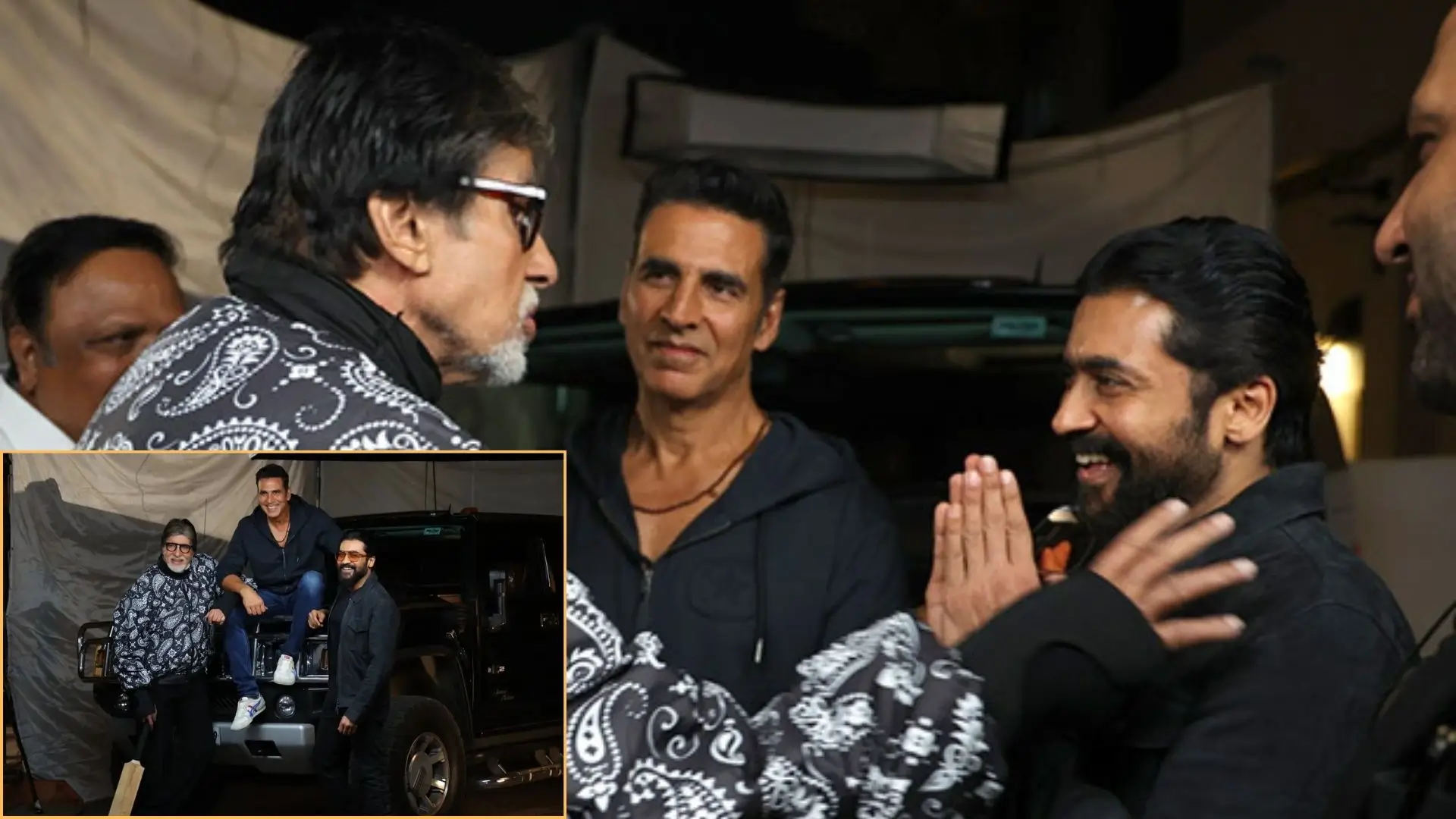 ISPL Team Owners: Amitabh Bachchan, Akshay Kumar and Suriya shoots for ...