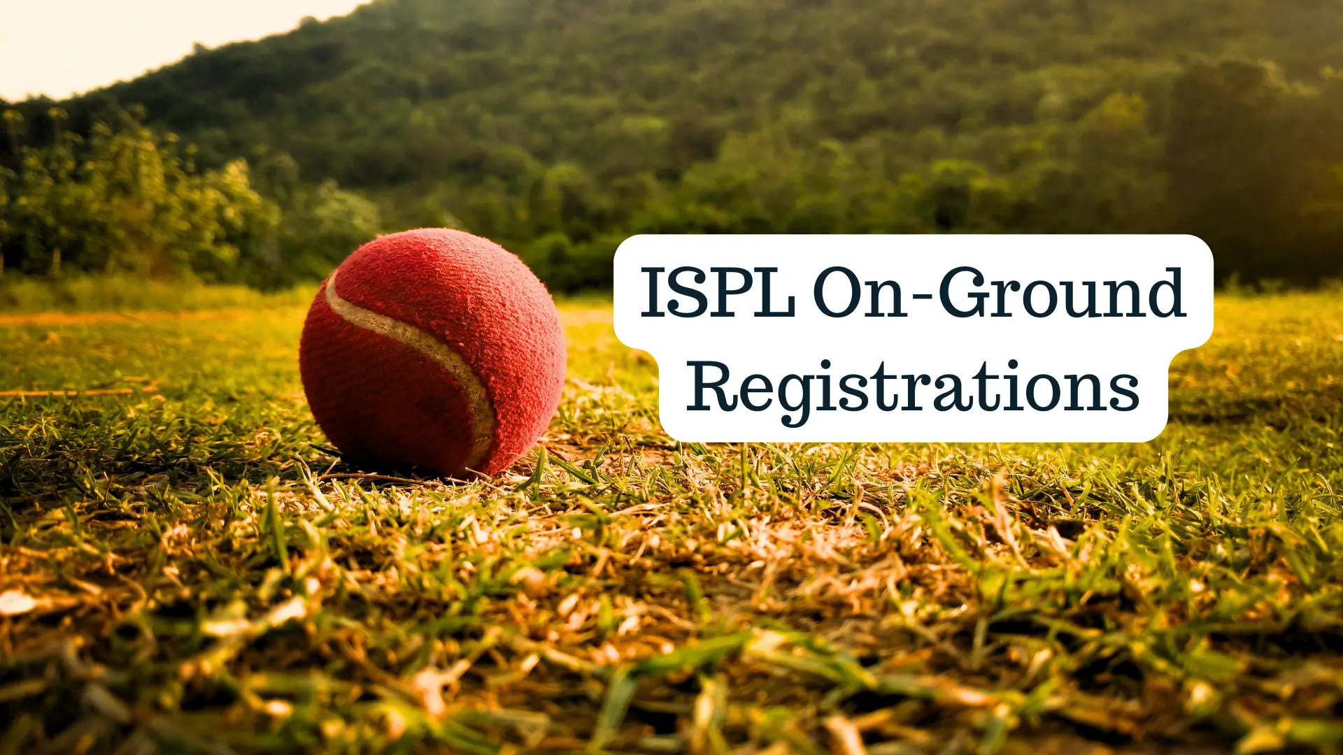 ISPL On-Ground Registrations are Open! How to do it? Know the complete ...